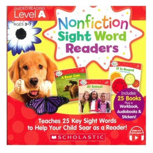 スカラスティック (Scholastic) Nonfiction Sight Word Readers Level A (with Storyplus) 英語教材 Scholastic (スカラスティック) 社は、1920年創業以来、英語圏...
