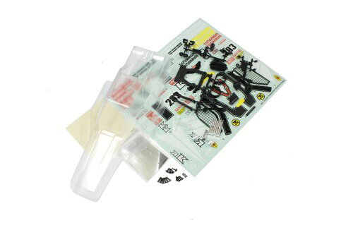 京商 (Kyosho) クリアボディセット (トマホーク) SCB004C トマホーク用スペアパーツ。 トマホーク用スペアパーツ。 ※本製品に燃料、電池、バッテリー、充電器、塗料、接着剤、オイル、グリス、工具等は含まれません。 商品コード2...