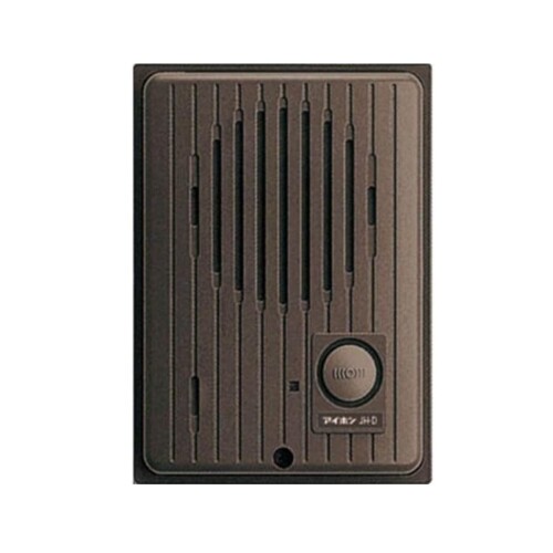 アイホン インターホン ドアホン 玄関 子機 露出型 自動交互通話 壁取付 防雨型 IPX3相当 黒 高さ130×幅98×奥行28.5mm JH-D 外形寸法:高さ130×幅98×奥行28.5mm 露出型玄関子機 カメラなし 壁取付型 質量...
