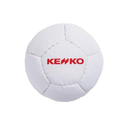 レクリエーションボッチャミニ ボール 白 テーブルの上でもボッチャが楽しめるミニサイズのボッチャボール ボールサイズ　重量:約90g 直径:60mm ボール材質:材質:表皮/合成皮革　内部/合成樹脂 カラー:白 テーブルの上でもボッチャが楽...