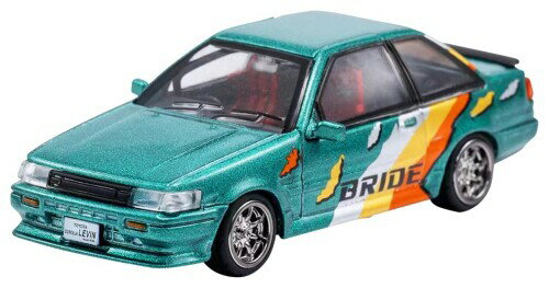 DIECASTTEAM 1/64 トヨタ カローラ LEVIN RHD グリーン 完成品 DIECASTTEAM 1/64スケールミニカー。 ダイキャストモデル。 クリアケースと台座が付属しますのでコレクションに最適です。 DIECASTT...