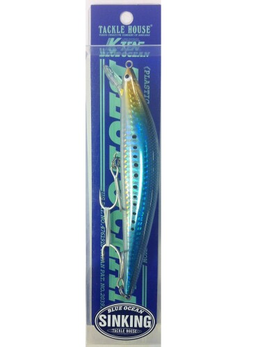 タックルハウス(TackleHouse) ミノー K-TEN ブルーオーシャン BKS 140mm 35g イワシ #111 BKS140 ルアー TYPE;Sinking Length:140mm Weight:35g Hook:ST-4...