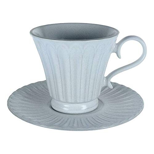 やまに カップ_ソーサー ホワイト 200ml シュシュ・グレース 42190452 サイズ:(カップ)幅/約12 x 9cm 高さ約/8cm (ソーサー)幅/約14.5 x 14.5cm 高さ/約1.5cm(商品ごとに誤差があります) 素...