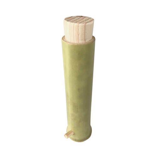 山下工芸(Yamashita kogei) 日本製 青竹七味入 大 37109000 和食料理店の業務用の器として製作された手作りの天然素材製品です。食卓の演出用として、ご使用いただけます。 自然素材が持つ温かみを形にして届ける「上質な日常...