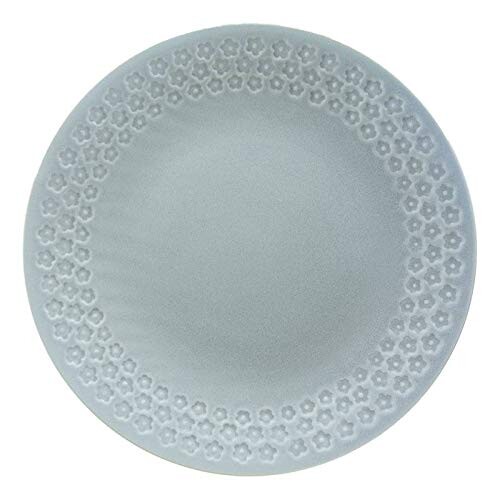 やまに 大皿 グレー 25.5 プレス ・ド・フラワー 62190103 サイズ:幅/約25.5 x 25.5cm 高さ/約3cm(商品ごとに誤差があります) 素材:磁器・日本製/美濃焼 電子レンジ:対応 家庭用食洗機使用:対応 ちっちゃな...