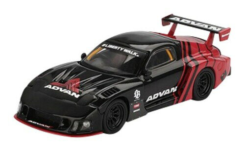 MINI GT 1/64 マツダ RX-7 LB-Super Silhouette ADVAN (左ハンドル) 完成品 MGT00983-L MINI GT 1/64スケールミニカー。 ダイキャストモデル。 LB-Super Silhoue...