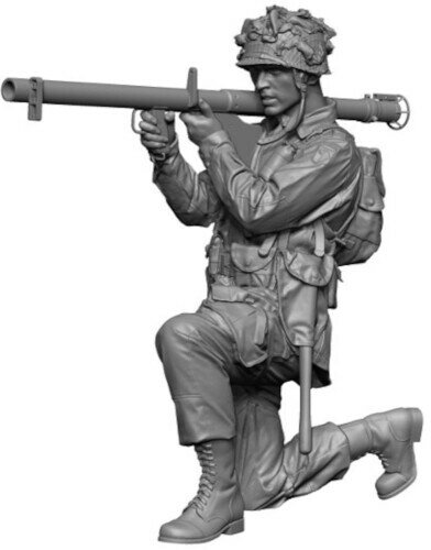 H3モデル 1/48 WWII アメリカ 空挺師団 バズーカ砲手＃1 レジンキット HS48077 (人) 組み立て塗装が必要なレジンキット。別途、接着剤や工具、塗料等が必要。 1/48スケール未塗装レジン製組み立てキット ノルマンディー上...