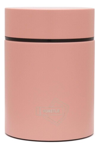 POKETLE (ポケトル) スープ ボトル ステンレス製 160mL ピーチピンク フリーズドライ、粉末スープを入れてお湯を注げばちょうど美味しい濃さになります。容量は160ml。お弁当に!アウトドアに!幅広いシーンでお使いいただけるスー...