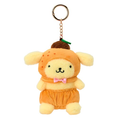 サンリオ(SANRIO) マスコットホルダー（フルーツデザイン） ポムポムプリン ボア 対象年齢6才以上 383929 本体サイズ:約幅13×奥行7×高さ14cm ※チェーン含まず。主な材料・原料:ポリエステル、スチール チェーン取り外し可...