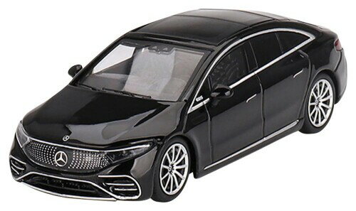 MINI GT 1/64 メルセデス ベンツ EQS 580 4MATIC ブラック (右ハンドル) 完成品 MINI GT 1/64スケールミニカー。 ダイキャストモデル。 メルセデスベンツのフラッグシップEVであるEQS 580のバリエ...