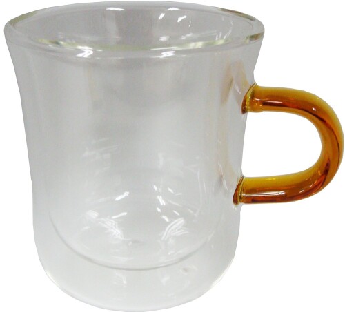 ボンマック(Bonmac) bonmac ボンマック ダブルウォールマグ 260ml 869838 サイズ:径8.4×幅11.5×高さ9.5cm 素材・材質:耐熱ガラス 生産国:中国 実用容量:200ml カップ側面や口元が熱くならないダブ...