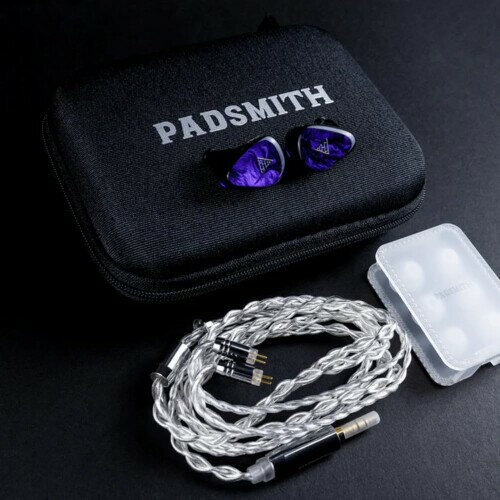 Padsmith ゲーミングイヤホン 有線接続 2ピン着脱式ケーブル 周波数応答範囲は20Hz〜30kHz 2ピン着脱式ケーブル インピーダンス:22 Ohms ノズルサイズ:6.1mm イヤーチップ 3種類 ホワイト 周波数応答範囲は20...