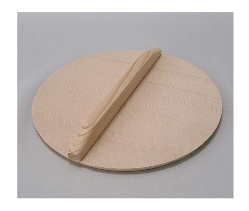 ウメザワ 落とし蓋 径24cm 日本製 201249 ナチュラル カナダ産の材木スプルースを使い、日本で製造しています。 [サイズ]約直径24×高さ2.8×厚さ0.8cm [重量]約200g カナダ産の材木スプルースを使い、日本で製造してい...
