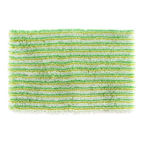 オカ(OKA) 乾度良好バスマット アップフィールド 約40cm×60cm グリーン (吸水 速乾 抗菌 防臭 かんどりょうこう ボーダー) 品質:アクリル100%(抗菌防臭加工) 裏面:滑り止め加工 生産国:日本 重量:400グラム 洗濯...