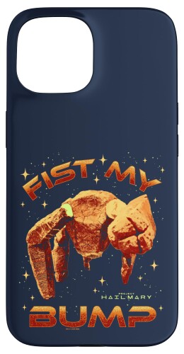 Project Hail Mary Fist My Bump Rocky The Alien Poster スマホケース iPhone 15 用 Officially Licensed Project Hail Mary Apparel f...