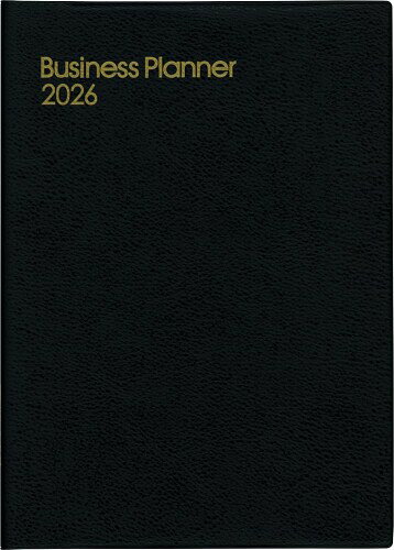 博文館 手帳 2026年 B5 ウィークリー ビジネスプランナー 黒 No.67 (2026年 1月始まり) 【サイズ】幅19.5cm×高さ26.9cm×厚さ1.7cm 【表紙】ソフトカバー 【ページ内容】見開キ1週間 【期間】2026年1...