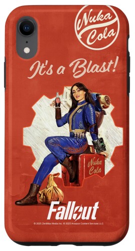 Fallout Nuka Cola Lucy It's a Blast Retro Ad Gaming TV Show スマホケース iPhone XR 用 Officially licensed Fallout merchandise. ...