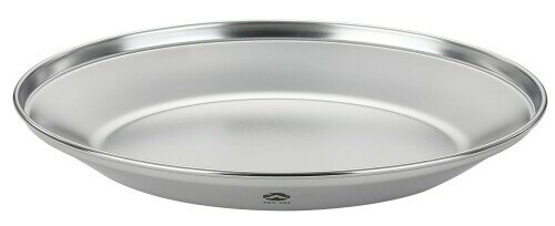 キャンピングムーン(CAMPING MOON) テーブルウェア キャンプ プレート 皿 ラージ ステンレス304 [ファイ]21cm S397-21 サイズ:約[ファイ]210×26mm 重量:約157g 1枚あると便利な大きさです。色々使...