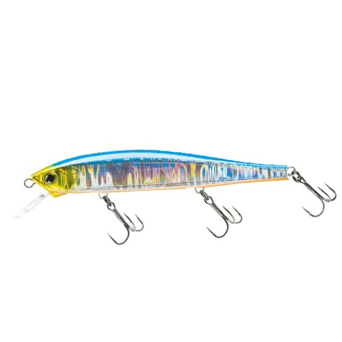 DUEL(デュエル) HARDCORE(ハードコア) ルアー ミノー HARDCORE MINNOW flat 95SP 95mm Weight:12g R1360-HBSN-ブルーシャイナー バス釣り ニューマグネット重心移動システム:磁...