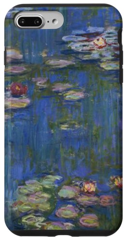 モネ 睡蓮 ヴィンテージアート スマホケース iPhone 7 Plus/8 Plus 用 モネ 睡蓮 ビンテージアート 2つの素材から作られている保護ケースは、傷やへこみから保護するポリカーボネート製シェルと耐久性としなやかな弾力性を併せ...