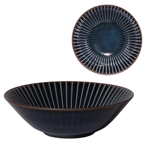 みのる陶器 美濃焼 窯変SENDAN 170ボウル ネイビー サイズ:[ファイ]17×H5cm 本体重量:295g 素材・材質:磁器 生産国:日本 「窯変SENDAN」シリーズの170ボウルです。 サラダやフルーツ、シリアルなどにちょうどい...