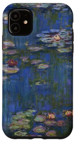 モネ 睡蓮 ヴィンテージアート スマホケース iPhone 11 用 モネ 睡蓮 ビンテージアート 2つの素材から作られている保護ケースは、傷やへこみから保護するポリカーボネート製シェルと耐久性としなやかな弾力性を併せ持ったTPU(熱可塑性...