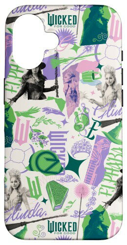 ウィキッド : For Good Enchanted Moments of Oz スマホケース iPhone 16 用 Wrap yourself in the whimsy of Oz with this all-over Wicked ...