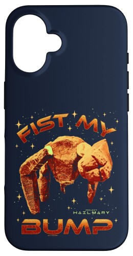 Project Hail Mary Fist My Bump Rocky The Alien Poster スマホケース iPhone 16 用 Officially Licensed Project Hail Mary Apparel f...