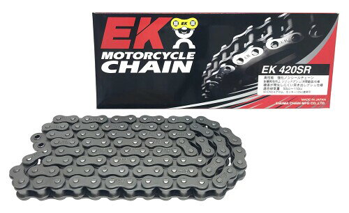 EK(イーケー) 強化ノンシールチェーン 420SR スチール 102L サイズ:420リンク数:102リンクカラー:スチールジョイント:クリップ式軽量型ハイパフォーマンスノンシールチェーン 梱包サイズ:50×200×350mm 商品紹介 ...