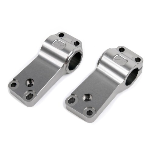 ジータレーシング(ZETA RACING) パイロットハンドル用オプション ハンドルブラケットセット ハイタイプ(45mm) チタンカラー F4647(旧品番:ZS03-1941)ダートフリーク DIRTFREAK F4647と旧品番:ZS...
