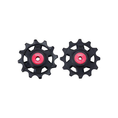 BBB(ビービービー) 自転車 ディレーラープーリー ローラーボーイズ SRAM XPLR用 セラミック 12T BDP-20X ブラック SRAM XPLR専用に設計された12Tディレイラープーリー 高性能コンポジット素材Grivory ...
