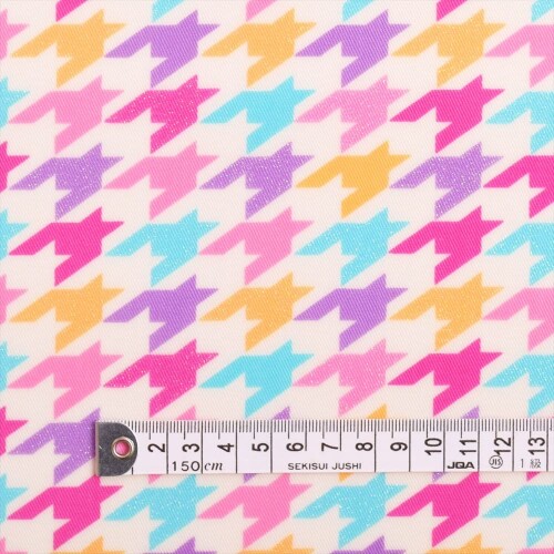 COLORFUL TEXTILE MARKET パステルシャーベット ラミネート(厚み0.2mm)生地 110cmx100cmD0277210 洗濯により若干の色落ちや、多少の縮みが発生する場合があります。 お客様のモニター設定やPCの機種...