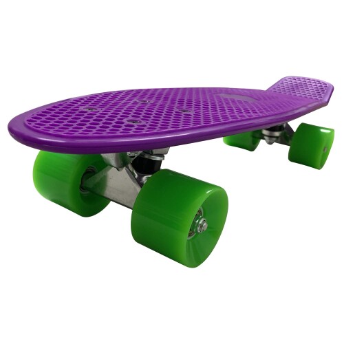NEW STREET MOVE MINI CRUISER 22" クルーザー (パープル) Deck: 22." x 6"(約55.88x15.24cm) PP Board ( honeycomb style) Truck: 3.25" A...
