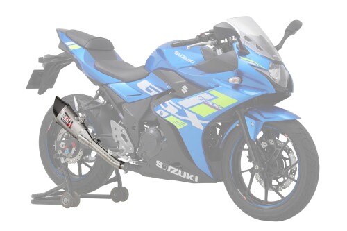 ヨシムラ スリップオン GSX250R(17/23-26) R-11 サイクロン 政府認証 1エンド EXPORT SPEC チタンカバー YOSHIMURA 110-139-5E80 エキパイ・集合部: テールパイプ:ステンレス サイレン...