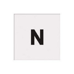 IM(アイマーク) ステンシル N 文字サイズ50×40mm ASTN5040 表示内容:N プレートサイズ(mm):150×150 文字サイズ(mm):50×40 厚み:1mm ポリプロピレン(PP) 吹付用のステンシルプレートです。 ポ...