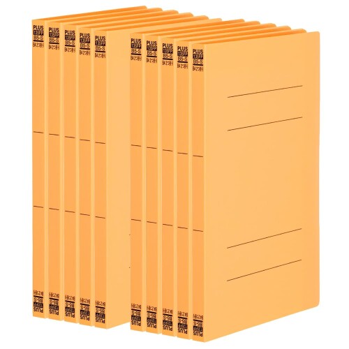 プラス PPフラットファイル B4 二つ折り イエロー 10冊 NO.135FP 98-387×10 【材質】表紙=40%再生ポリプロピレン(PP)、とじ具=100%再生ポリプロピレン(PP) 【本体サイズ】W197xD18xH267mm ...