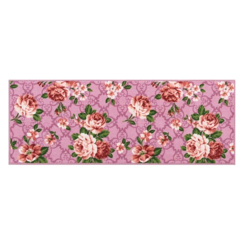 センコー(Senko) マリア キッチンマット 約45× 120cm ピンク 薔薇 ばら エレガント 63845 サイズ:約45×120cm 素材・材質:アクリル100% 生産国:中国 裏面すべりにくい加工 洗濯の際は洗濯用ネット使用(タン...