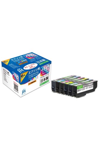 ジット エプソン(Epson) ITH-6CL 対応 6色セット リサイクルインク 日本製JIT-NEITH6P ジットのリサイクルインクカートリッジは純正品のインクカートリッジの再利用商品です。 カートリッジがプリンターに入らないという心...