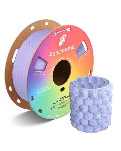 Polymaker(ポリメーカー) パンクロマ Matte 3Dプリンターフィラメント PLA 1.75mm 1000g 旧PolyTerra PLA パステルペリウィンクル Polymaker Panchroma ー 3Dプリントを彩るフ...