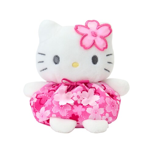 サンリオ(SANRIO) おてのりドール（さくら） ハローキティ 対象年齢3才以上 668621 本体サイズ:約幅10×奥行7×高さ11cm。主な材料・原料:ポリエステル ボディにはちりめん風素材を使用。ペレット入りでお手玉のような触り心地...