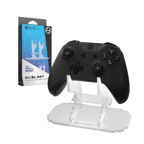 Hyperkin Pixel Art Universal Controller Stand / ピクセル・アート コントローラ スタンド クリア Xbox(R) / PlayStation(R) / Switch(R) / More あなた...