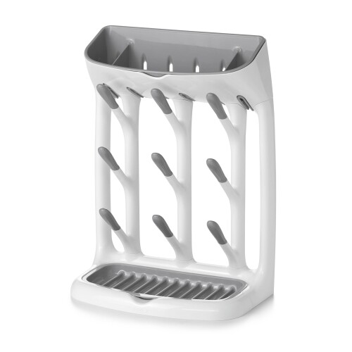OXO Tot OXO Tot オクソートット 食器 かご スリム水切りラック NZOX62123900 サイズ:約27×15.5×36cm 重量:約700g 壁にぴったり付けられるデザインで限られたスペースでもたくさんの哺乳瓶やカップ、ボ...