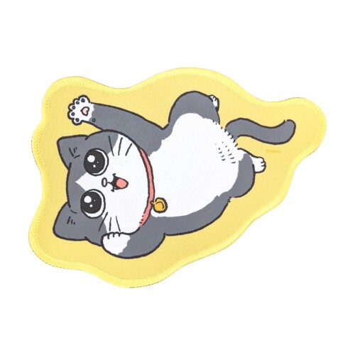 グルマンディーズ ねこに転生したおじさん ダイカットマウスパッド プンちゃんA BNTO-04A ダイカットデザインのマウスパッドです。 光学式マウスにも対応。 裏面は激しい動きでもズレにくい滑り止めタイプ。 ダイカットデザインのマウスパッ...