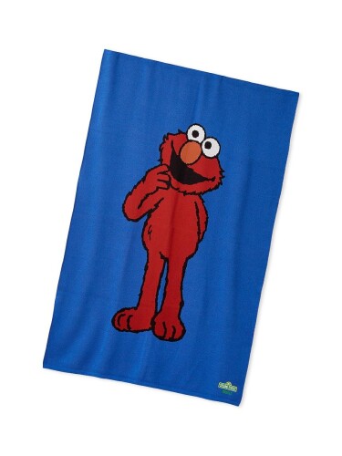 (セサミストリートマーケット) COLORFUL FRIENDSカラーブランケット SSMULG256525 レディース BLU Free Size TM and (C) 2025 Sesame Workshop. All rights r...