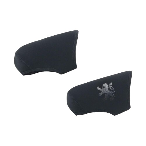 防風トウカバー ブラック SIZE:M-L メーカー表示サイズ:26cm ~28cm SIZE:XS-S 説明 ネオプレーンを採用、つま先をしっかりガード!足の甲までカバー する立体裁断。スニーカーにも着用可能。XS_S:36〜40(24c...