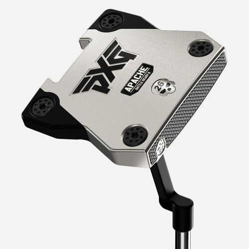 ピーエックスジー(PXG) ゴルフクラブ パター マレットタイプ Battle Ready II Apache Plumbers Neck Putters シャフト: Straight Putter Shaft - Chrome グリップ:...