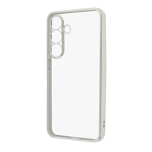 レイアウト Galaxy S25 Like standard 精密設計 カメラ保護 衝撃吸収 バンパー メタリック TPUソフトケース/シルバー RT-GS25PFC2/SVM 対応機種:Galaxy S25 素材:熱可塑性ポリウレタン 本...