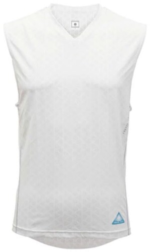 フリーズテック(FREEZE TECH) “氷撃" 21 FTP ノースリーブVネックシャツ ホワイト 女性用サイズ FTP-25152427 入数:1着 材質/仕上:ナイロン79%、ポリウレタン21% 色:ホワイト サイズ:WOMEN 特...