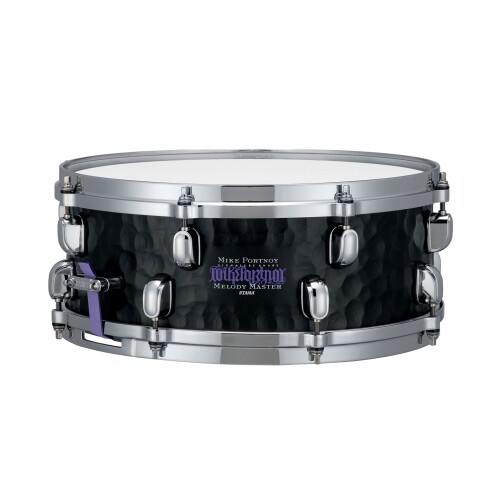 TAMA タマ Mike Portnoy マイク・ポートノイ シグネチャー ハンマード・スティール スネアドラム 14"X5.5" MP1455ST サイズ:口径14"×深さ5.5" シェル:1mmハンマード・スティール ラグ:MSL-SC...