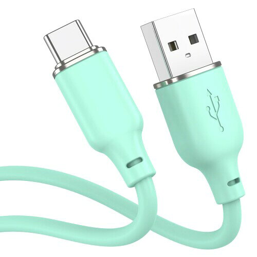 ALL CANDY USB-C ＆ USB-A ケーブル しなやかで柔らかく、絡みづらいシリコン素材 3A急速充電 Quick Charge 3.0/2.0対応 iPhone16e/16/15/Air/iPad/Galaxy/Pixel A...